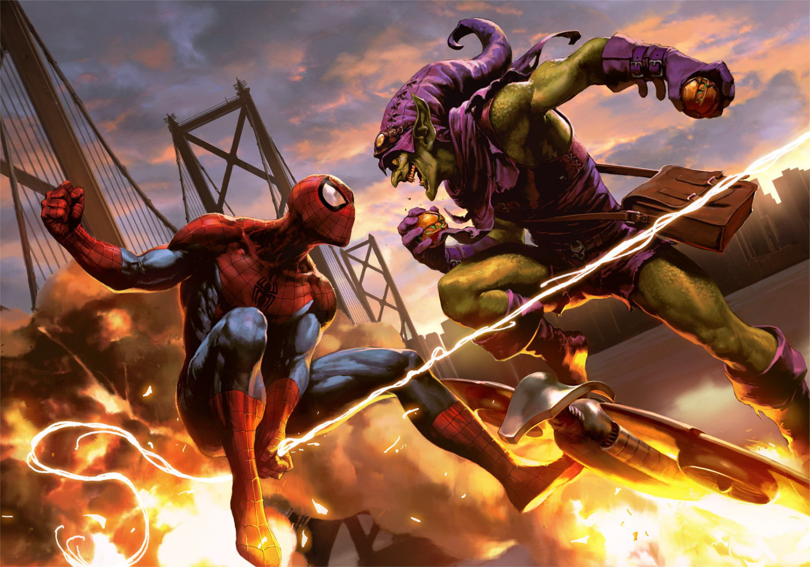 φόντο : 1714x1200 px, ιστορία σε εικόνες, Green Goblin, άνδρας, Marvel ...