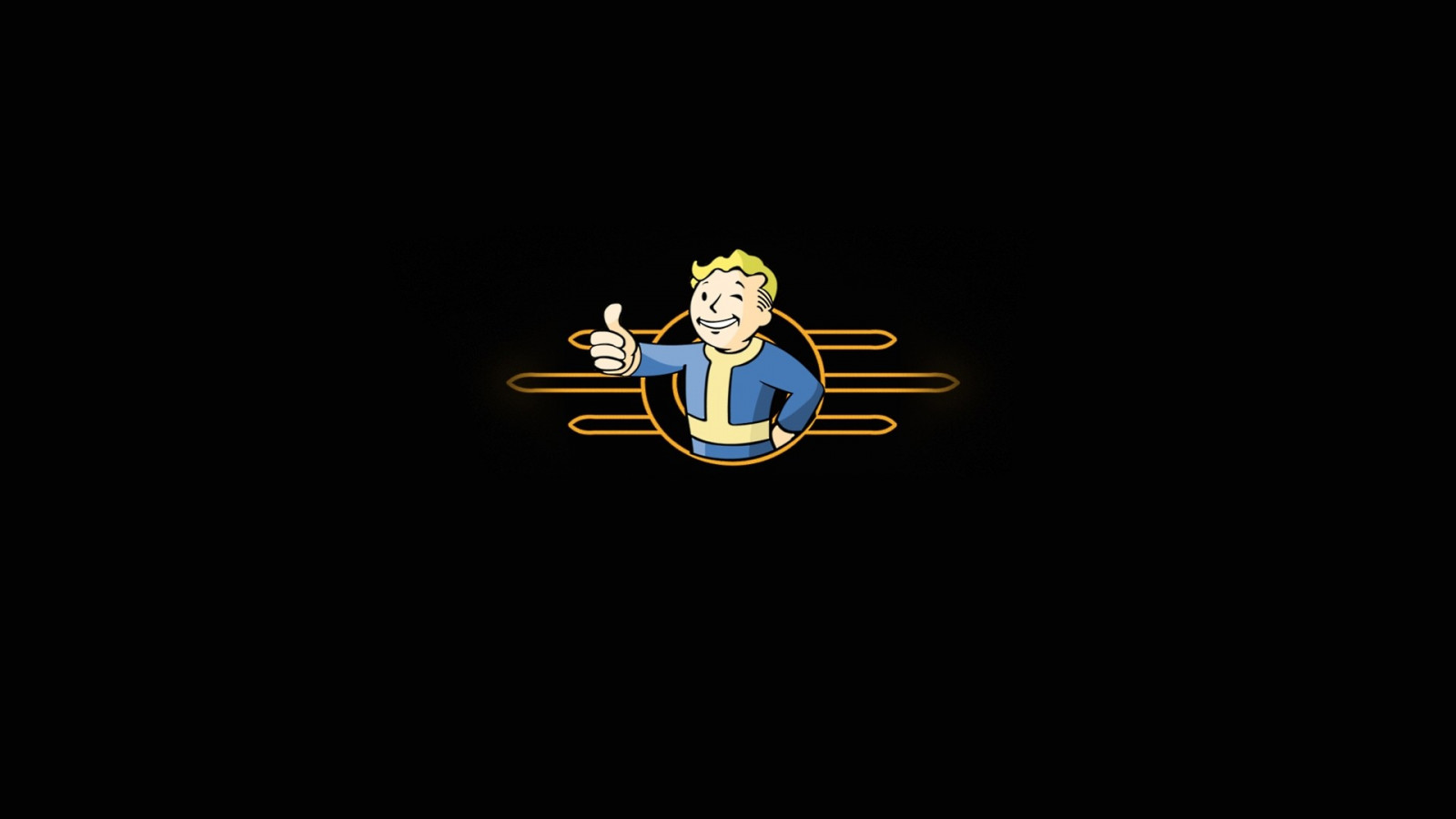 Wallpaper : logo, yellow, graphic design, Fallout, darkness, graphics ...