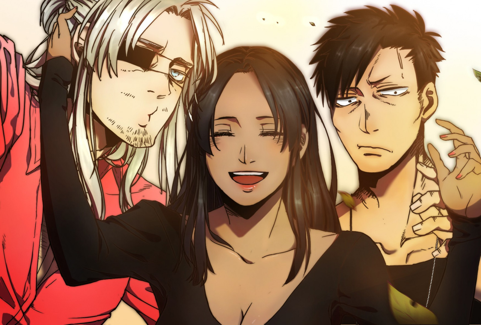 วอลเปเปอร์ : ภาพประกอบ, อะนิเมะ, การ์ตูน, Gangsta, Nicolas Brown ...