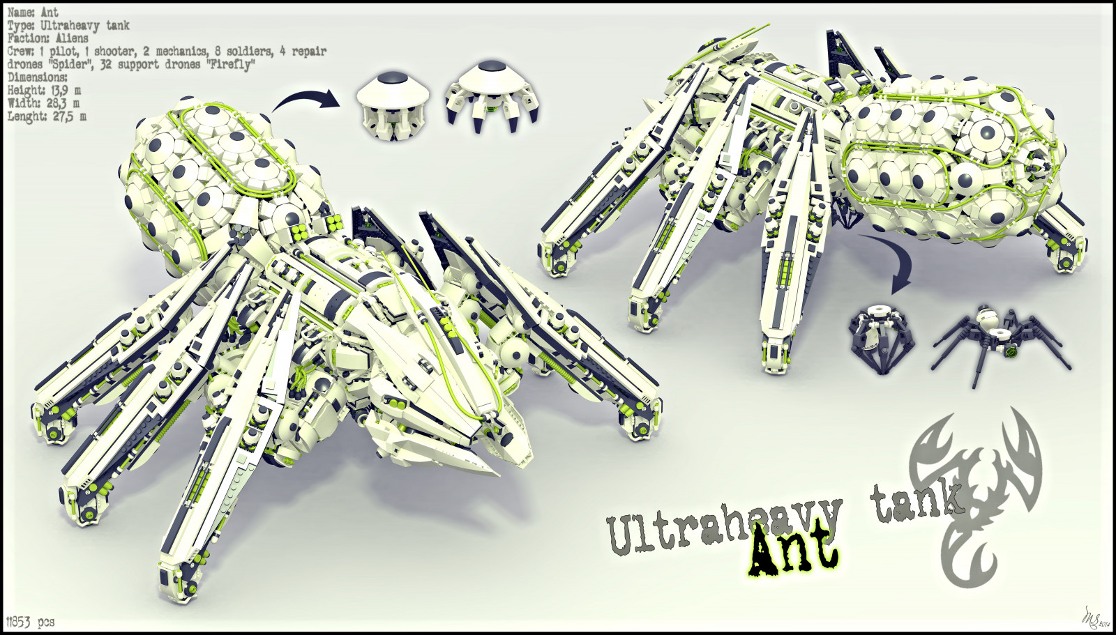 Wallpaper : Max, insect, robot, war, tank, LEGO, ant, aliens, mech ...