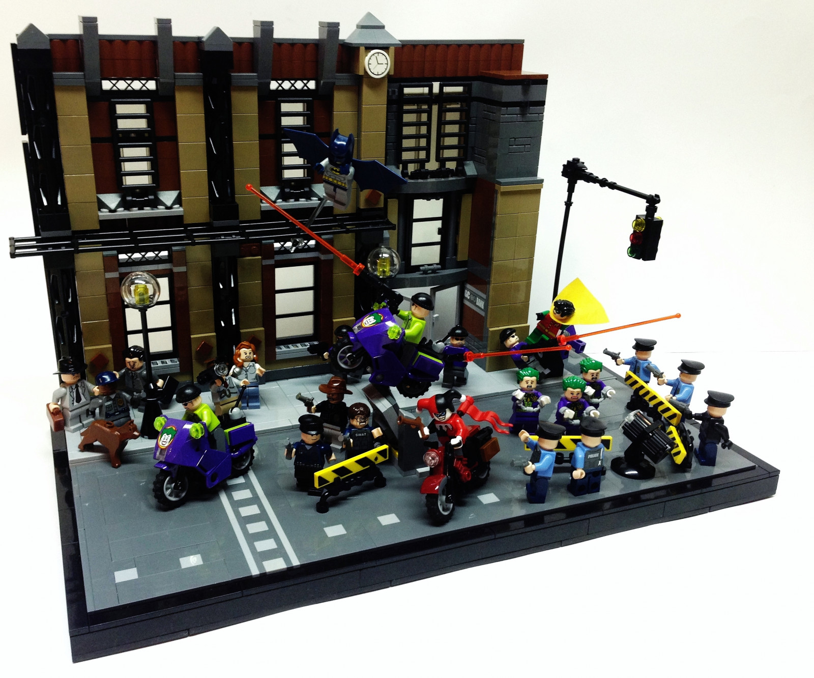 Wallpaper : robin, LEGO, Harley, Gordon, Batman, Quinn, motorcycle ...