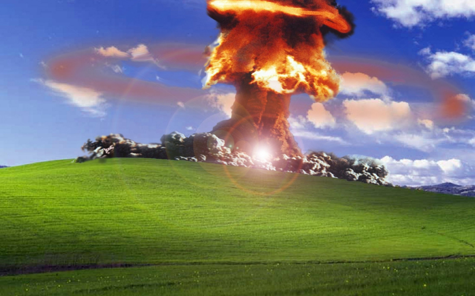 Hình nền : nghệ thuật số, Nổ, nuclear cloud, Windows XP 2560x1600 ...