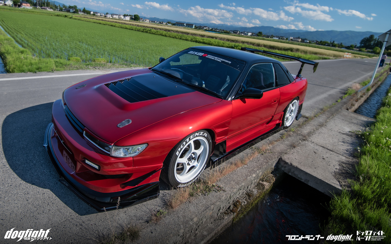 Tapety : červená auta, sportovní auto, japonská auta, Nissan Silvia S13 ...
