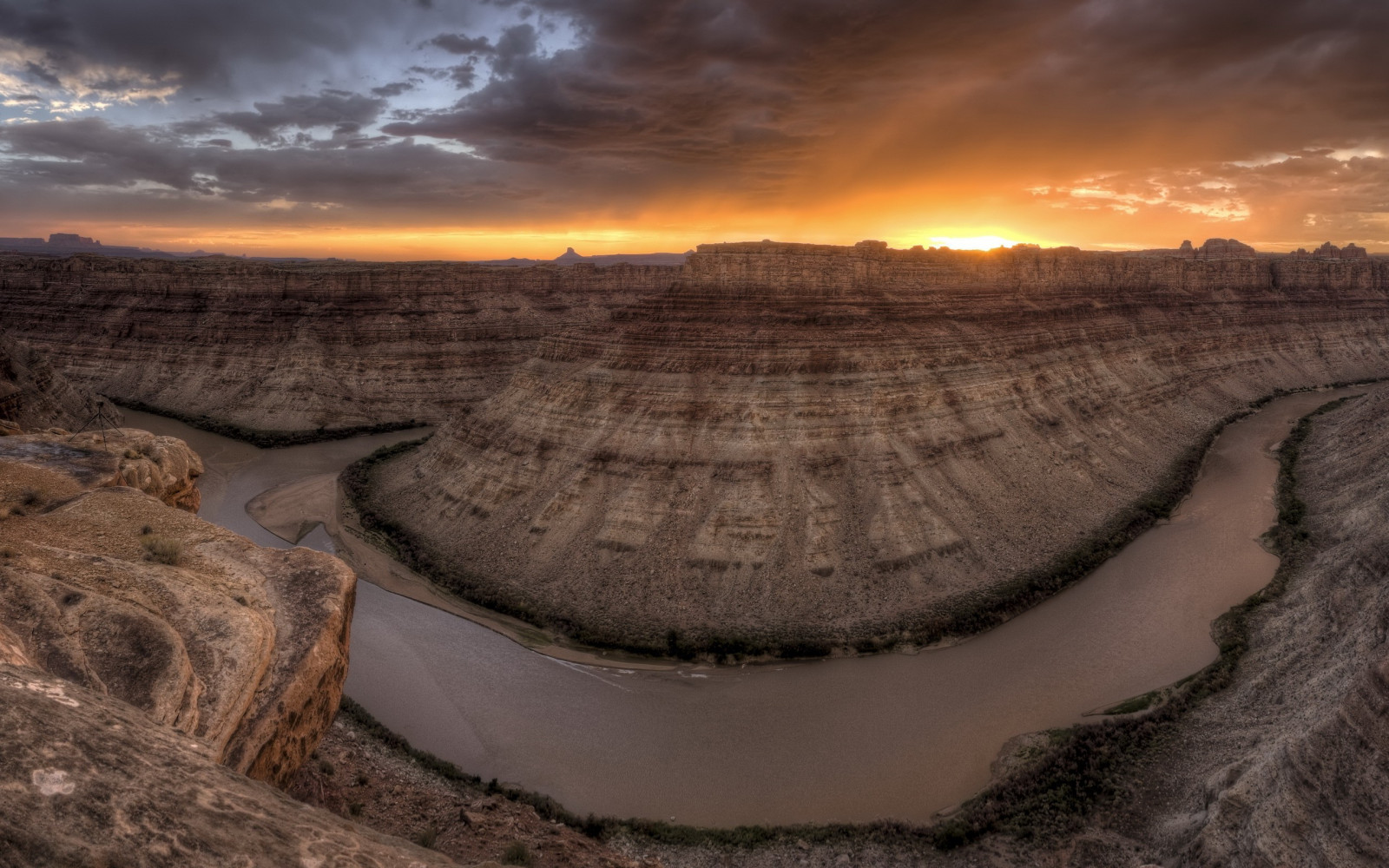 Wallpaper : landscape, sunset, sand, plateau, 2560x1600 px, soil ...