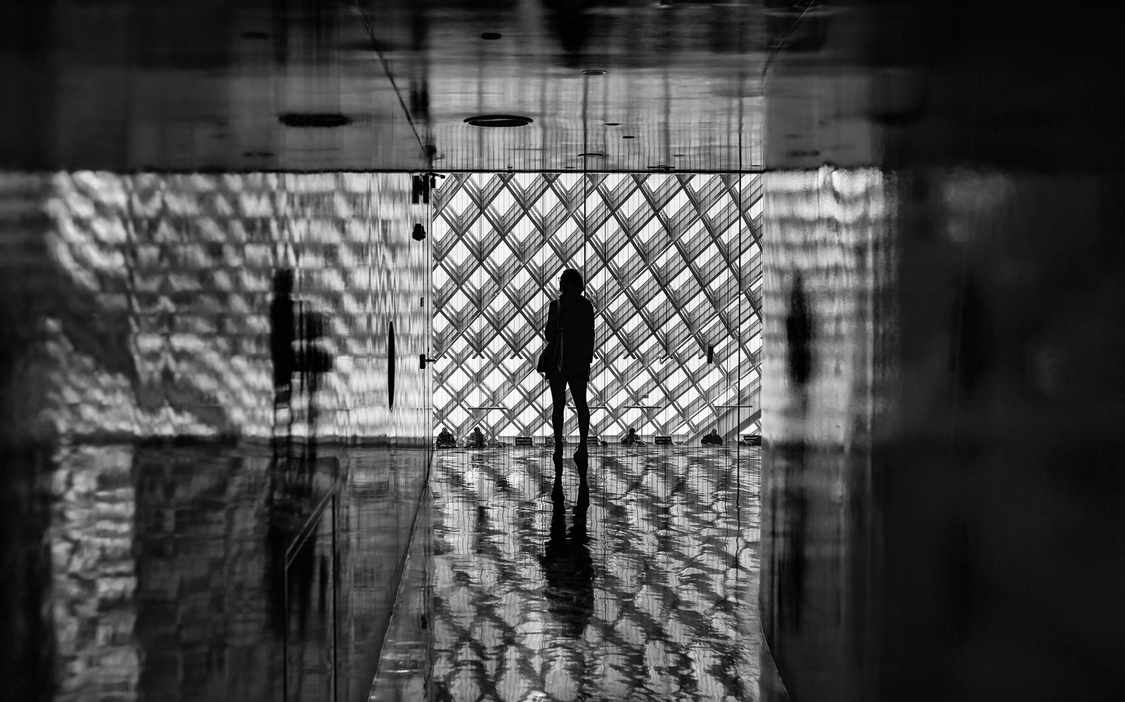 Bakgrundsbilder : vit, svart, fönster, arkitektur, byggnad, reflexion ...