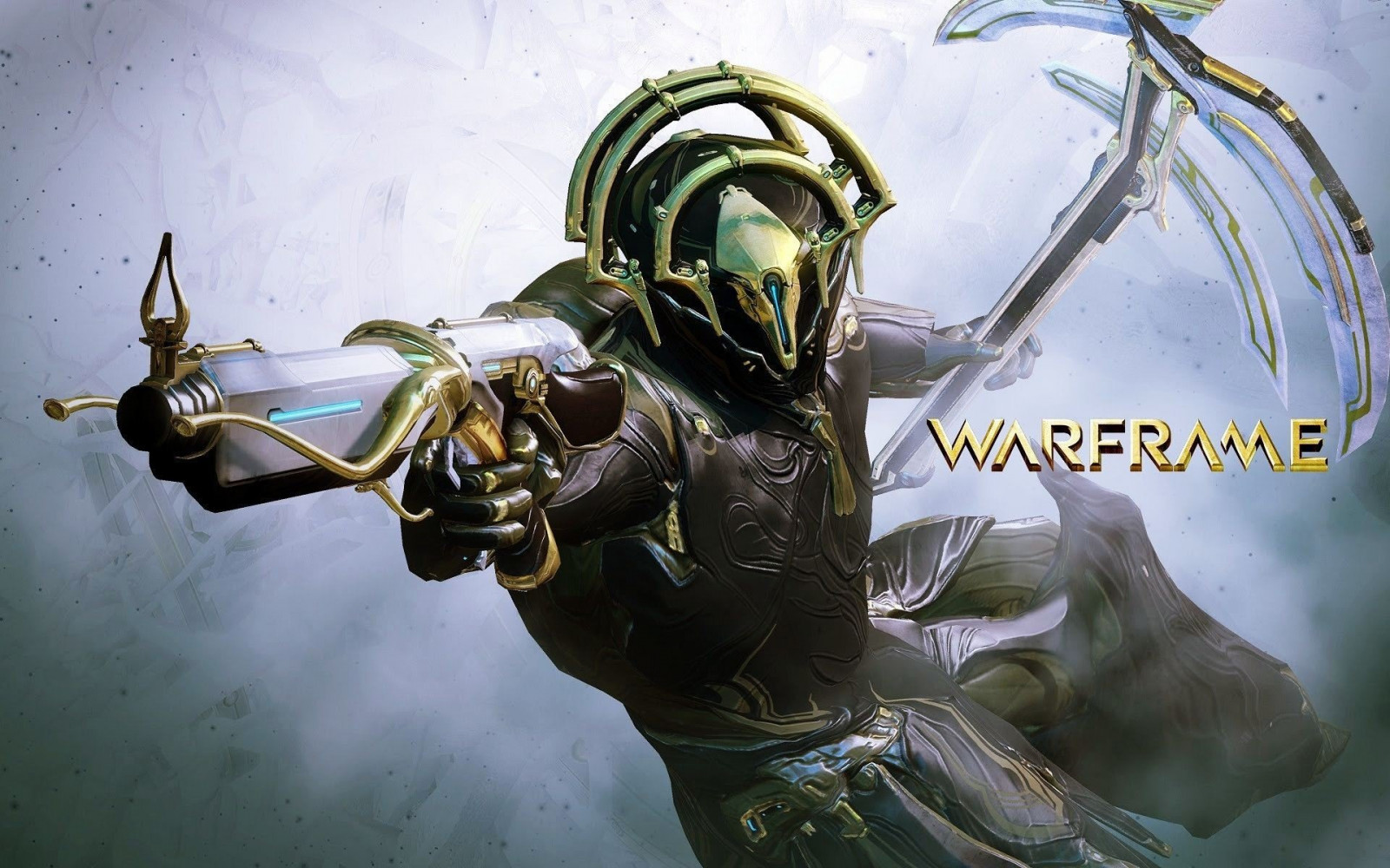 Wallpaper : 1920x1200 px, fi, robot, sci, shooter, Warframe, warrior ...