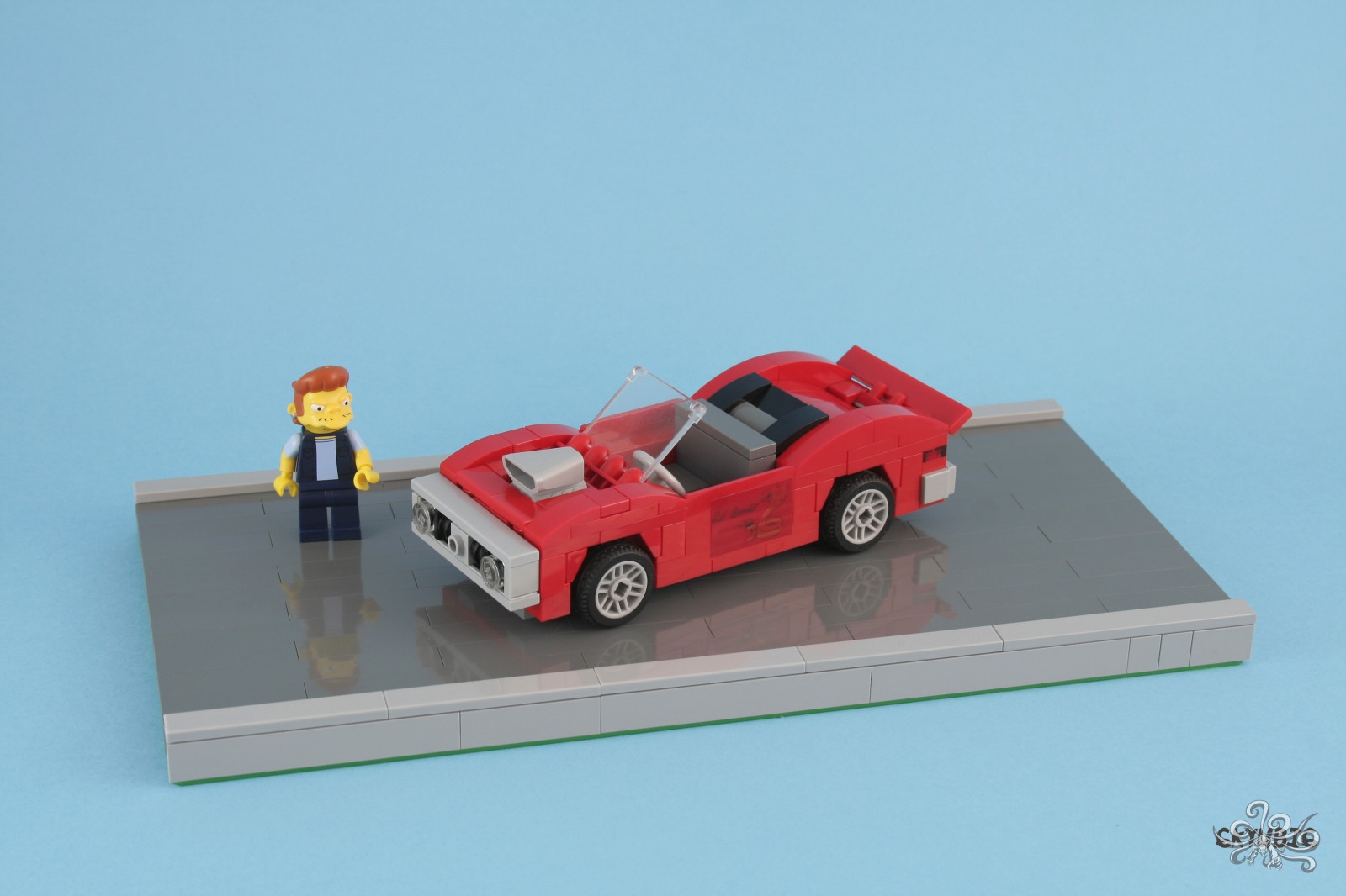 Wallpaper : car, LEGO, snake, firebird, thesimpsons, springfield ...