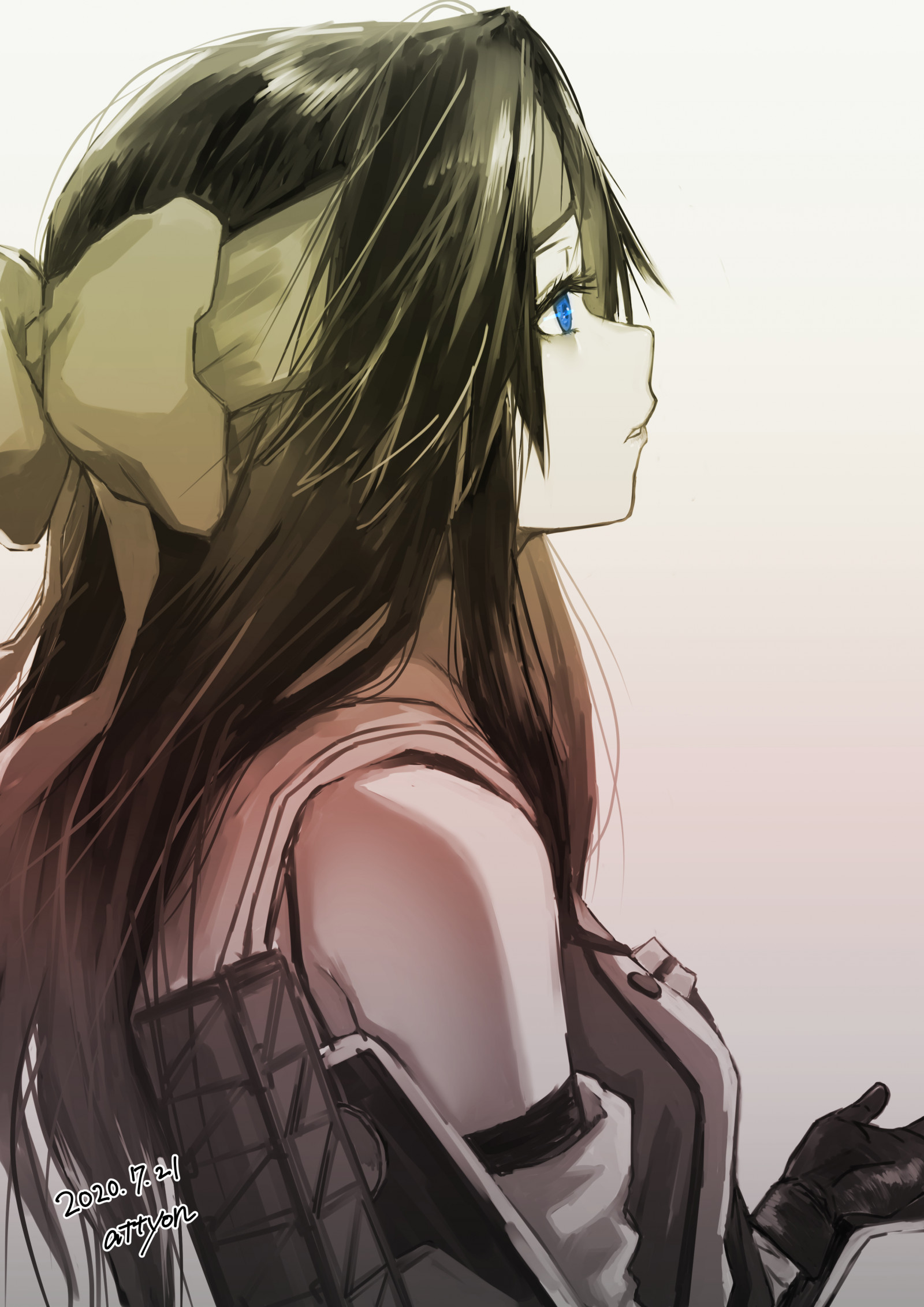 Wallpaper Anime Girls Kantai Collection Jintsuu Kancolle Long Hair