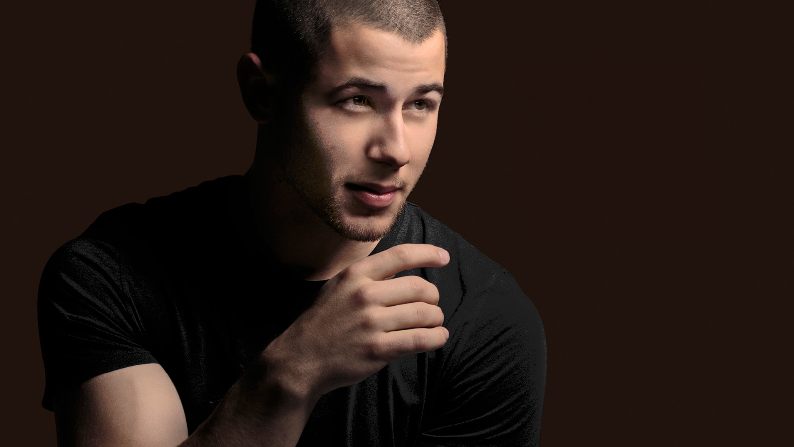 Wallpaper : Nick Jonas, actor, eyes, face 1920x1080 - 4kWallpaper ...