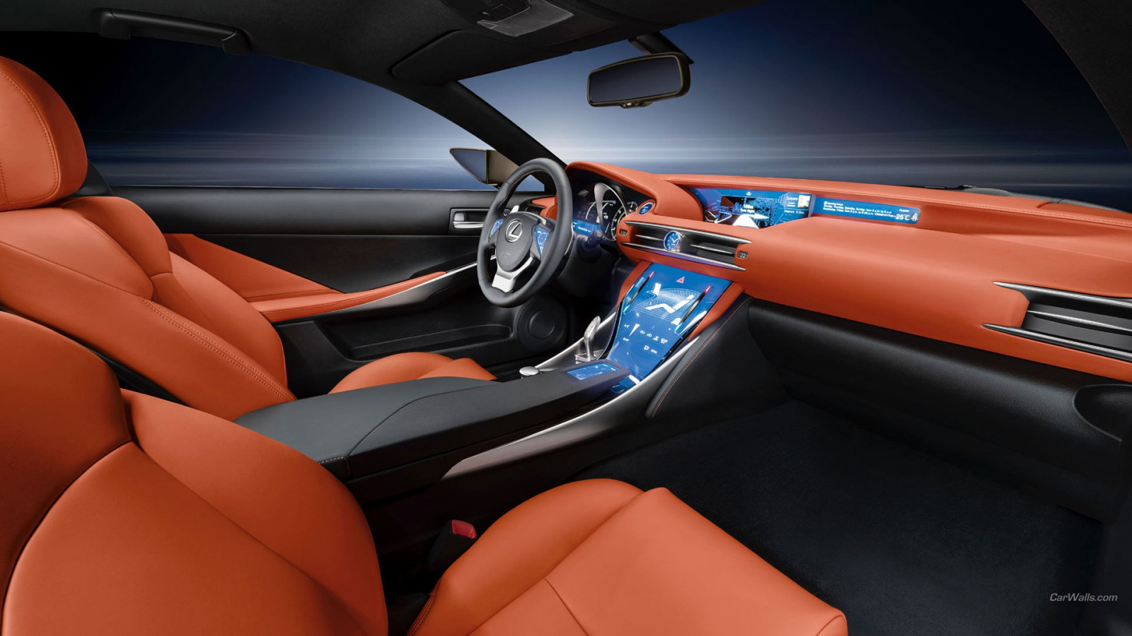 Wallpaper : 1920x1080 px, car interior, concept cars, Lexus LF CC ...