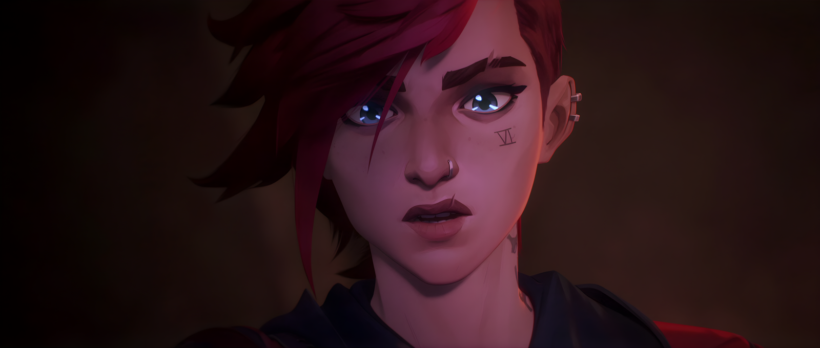 Wallpaper : Vi League of Legends, League of Legends, arcane, Netflix TV ...