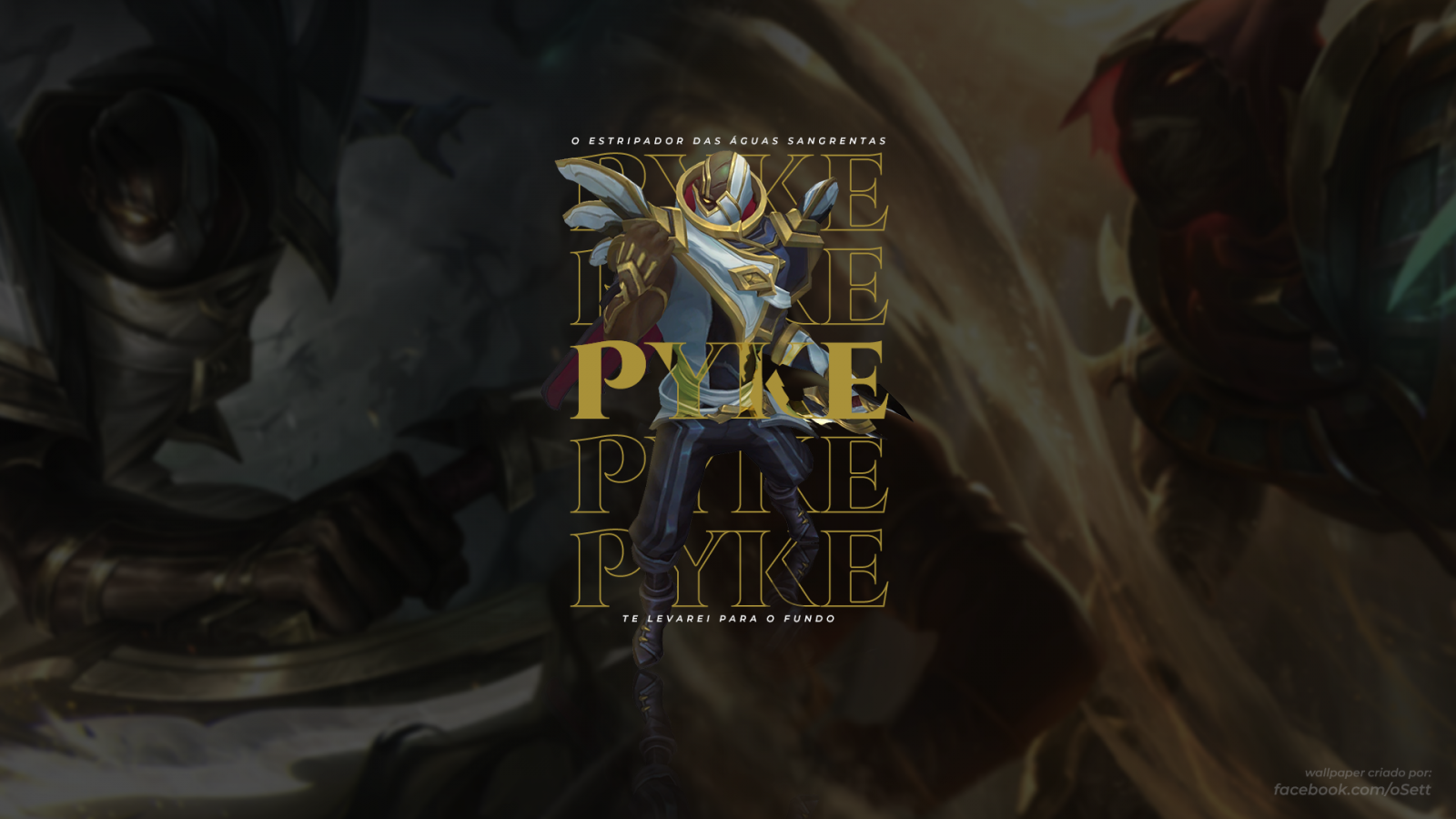 Wallpaper : League of Legends, Riot Games, Pyke league of Legends ...