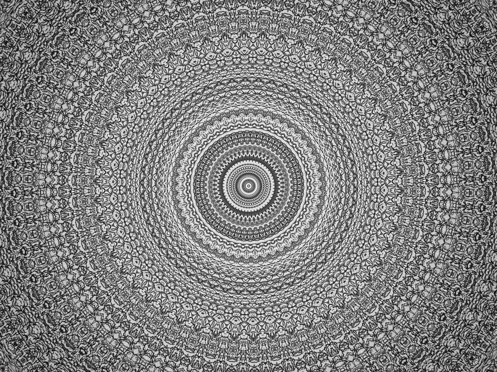 Fondos De Pantalla Monocromo Abstracto Obra De Arte Simetría