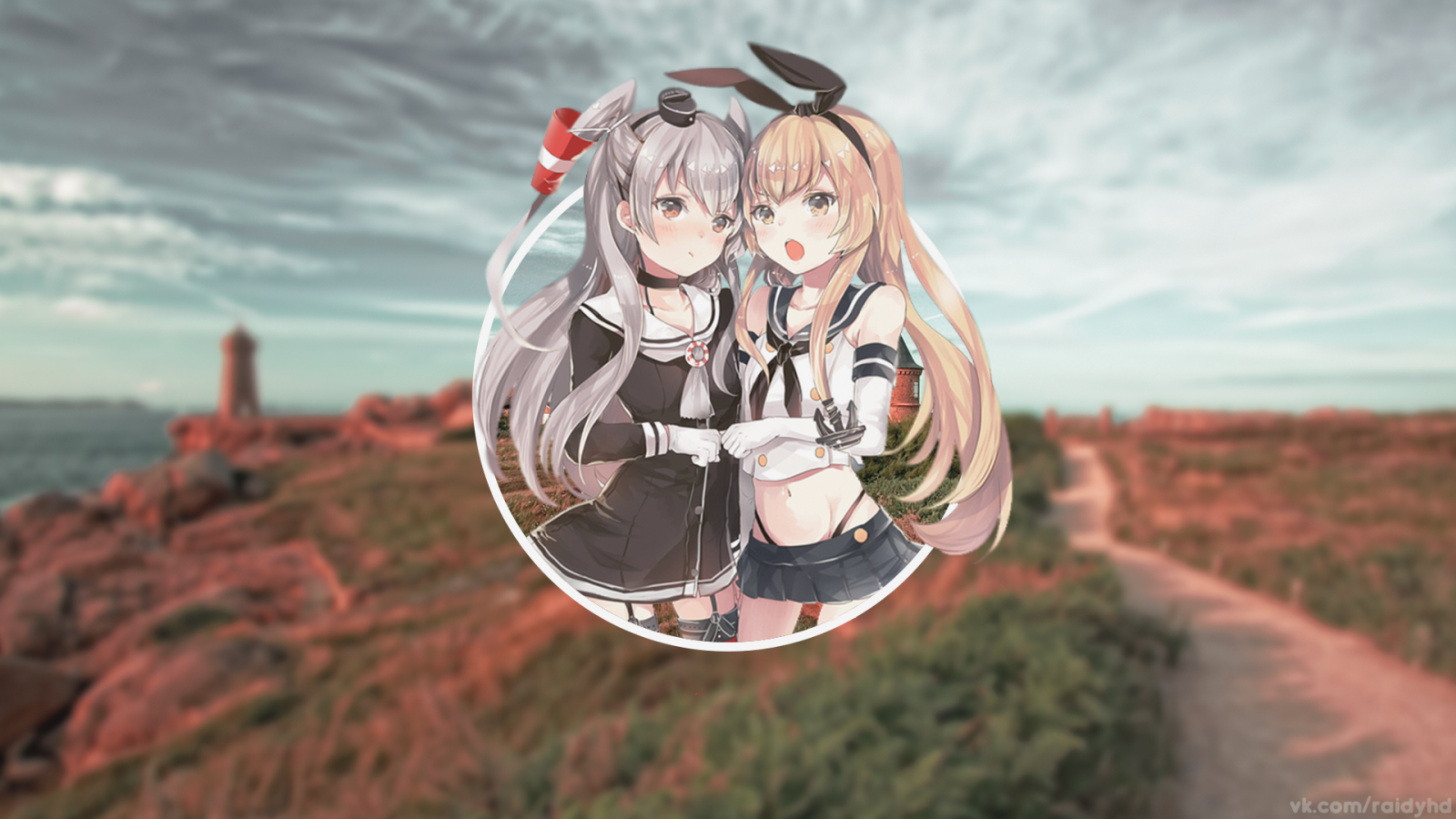 Wallpaper Anime Girls Kantai Collection Shimakaze Kancolle