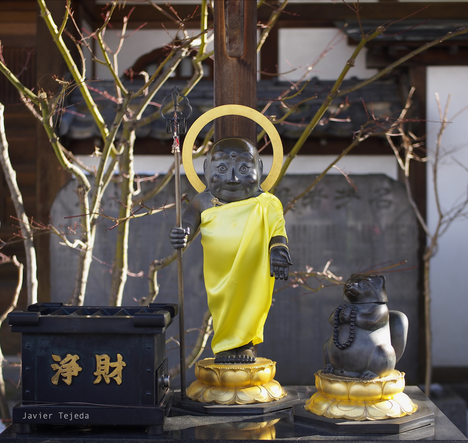 Wallpaper : Jepang, alam, art installation, Budha, watermark 3198x3024 ...