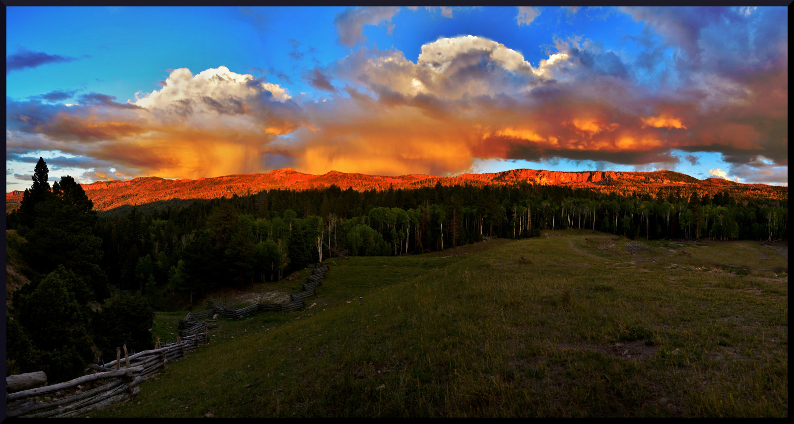 Wallpaper : sunset, sky, clouds, sunrise, evening, atmosphere, panorama ...