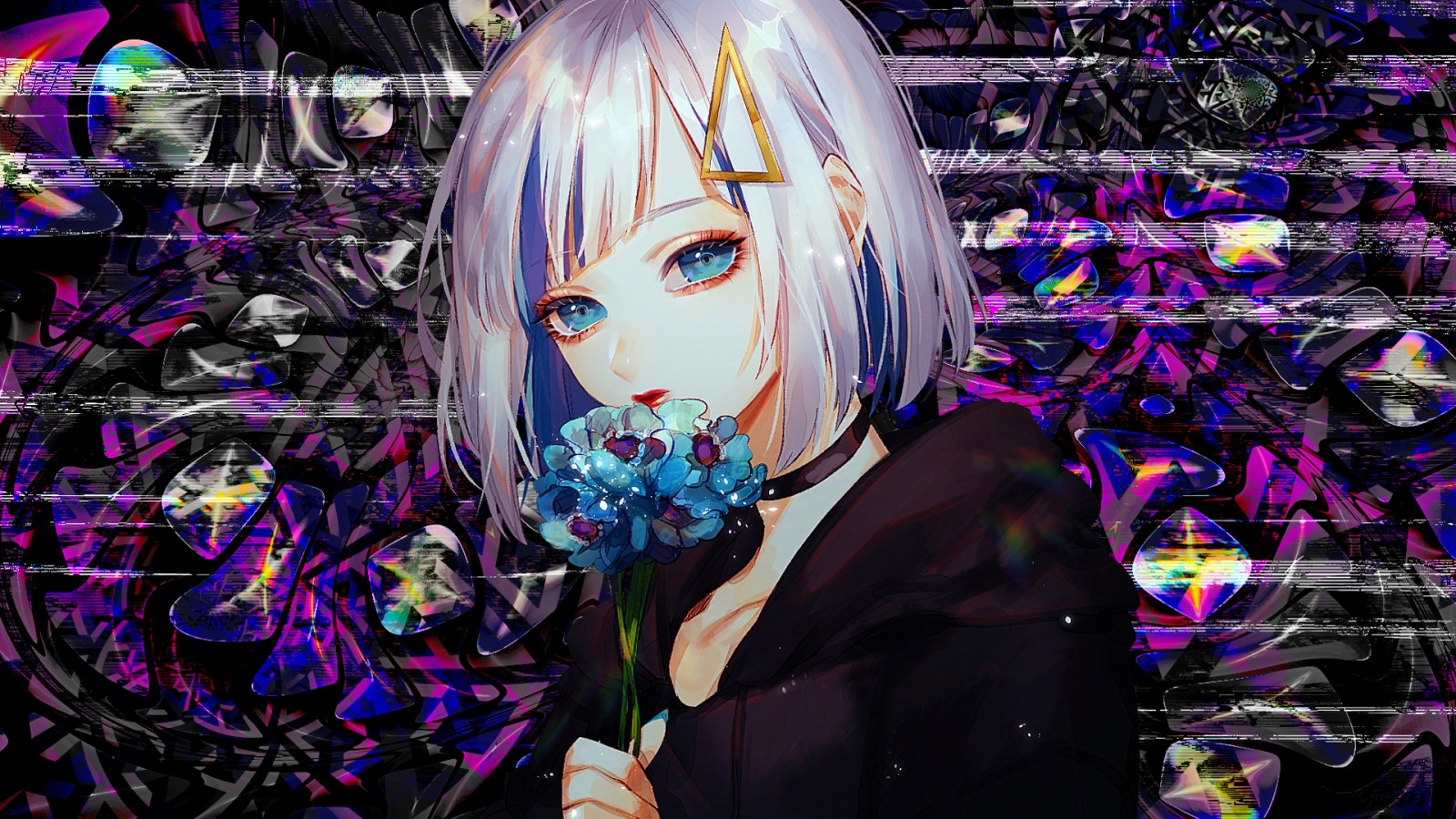 Wallpaper : anime girls, creative coding 1920x1080 - Avispon217 ...