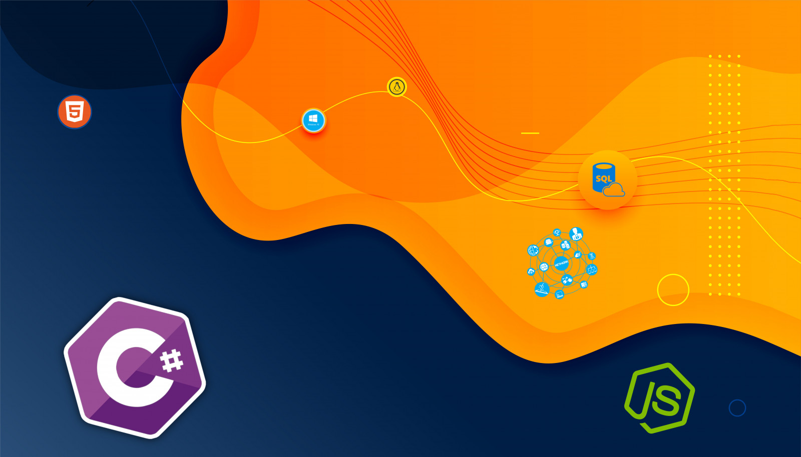 Wallpaper : JavaScript, HTML, vektor, teknologi, abstrak, SQL, Windows ...