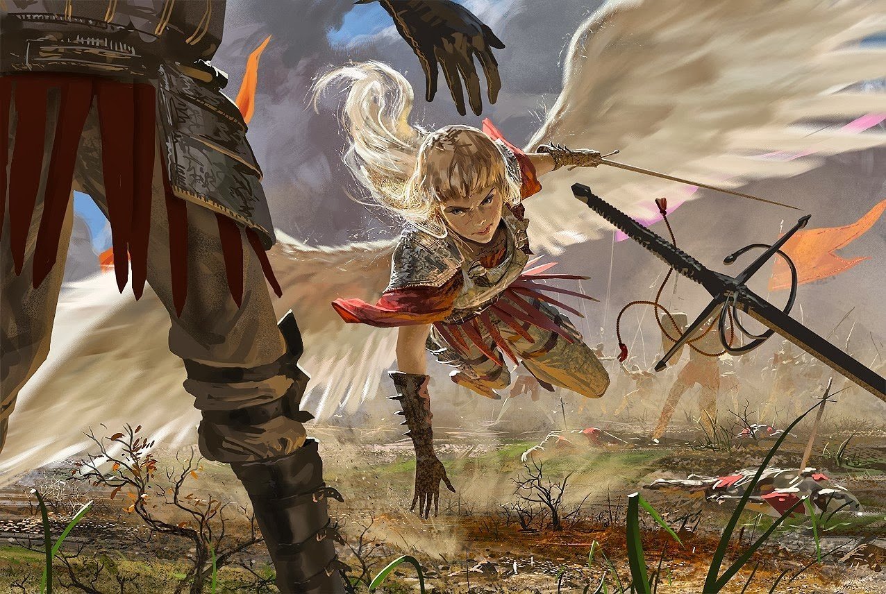 Wallpaper : 1276x856 px, angel, valkyries 1276x856 - wallpaperUp ...