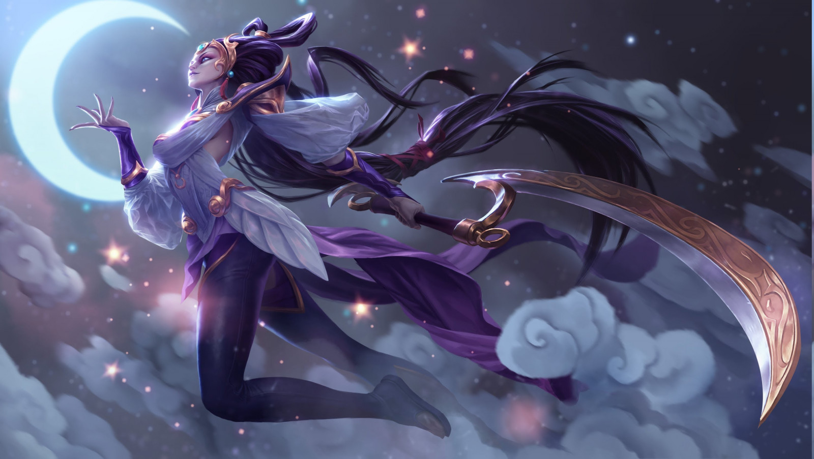 Hình Nền Nghệ Thuật Số Trò Chơi điện Tử Anime Liên Minh Huyền