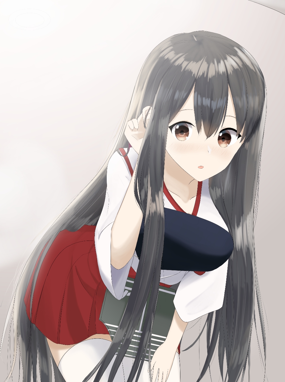 Wallpaper Anime Girls Kantai Collection Akagi Kancolle Long Hair