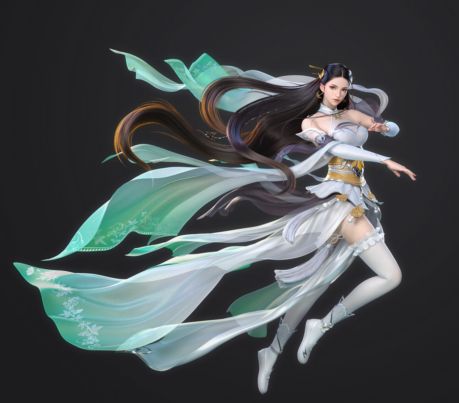 Wallpaper Games Posters Brunette Fantasy Girl Fantasy Art