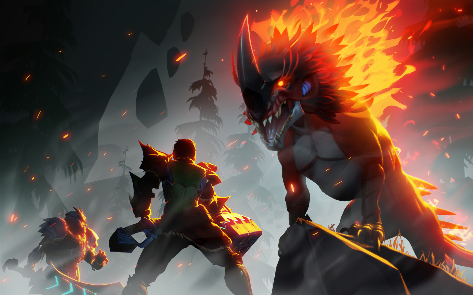 обои : видео игры, Dauntless VideoGame, behemoth dauntless, существо ...