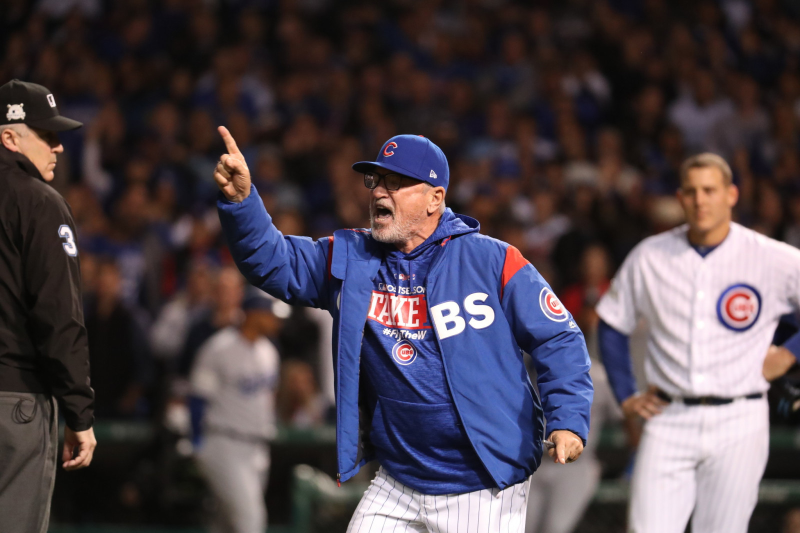 デスクトップ壁紙 : Joe Maddon, Anthony Rizzo, 子猫, Chicago Cubs, メジャーリーグ ...