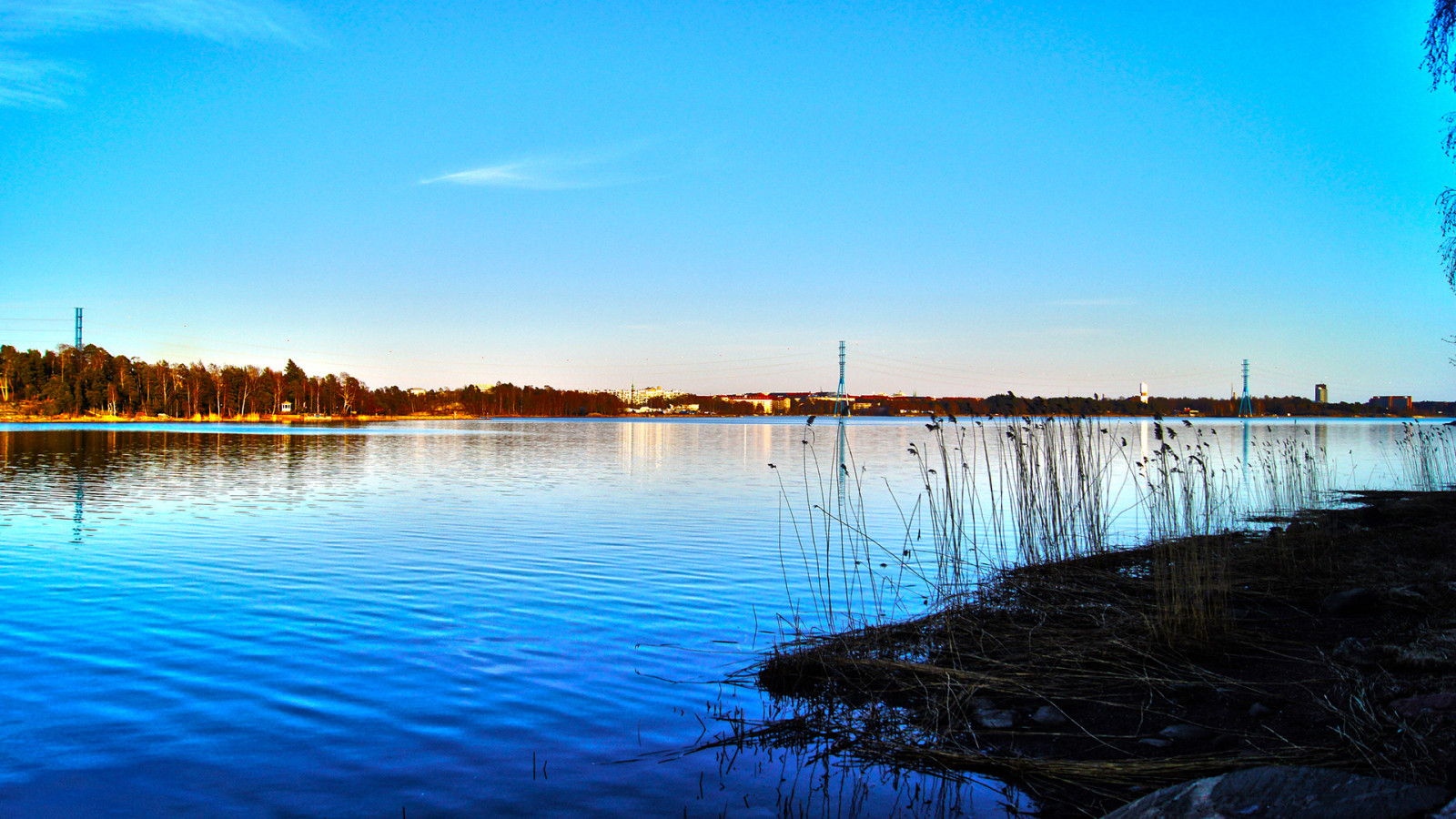 Wallpaper : blue, sunset, sky, seascape, water, Suomi, Finland, lens ...
