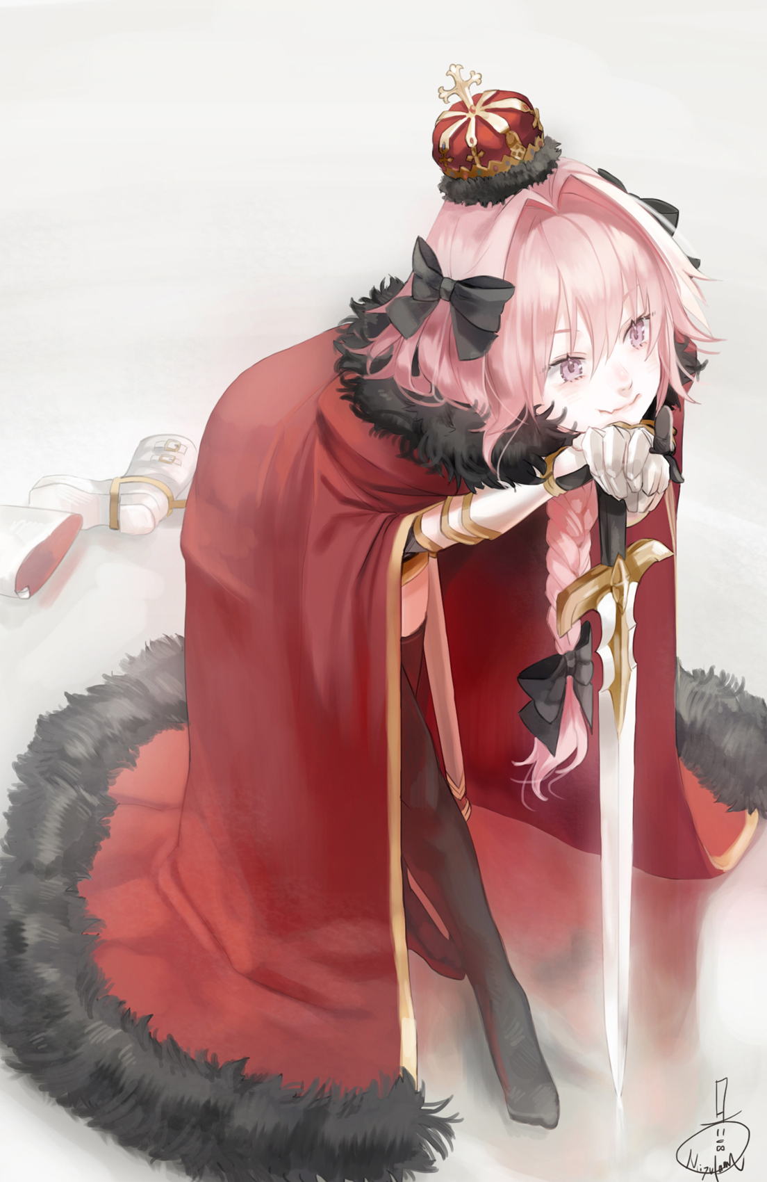 Wallpaper : anime boys, Astolfo Fate Apocrypha, Rider of Black, Fate ...