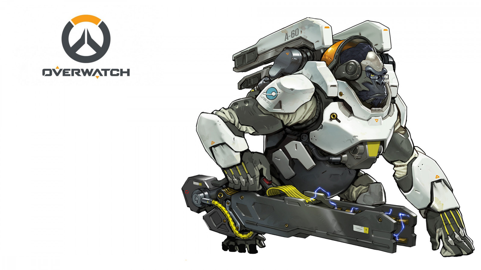 배경 화면 : 1920x1080px, 초과 시청, Winston Overwatch 1920x1080 - wallup ...