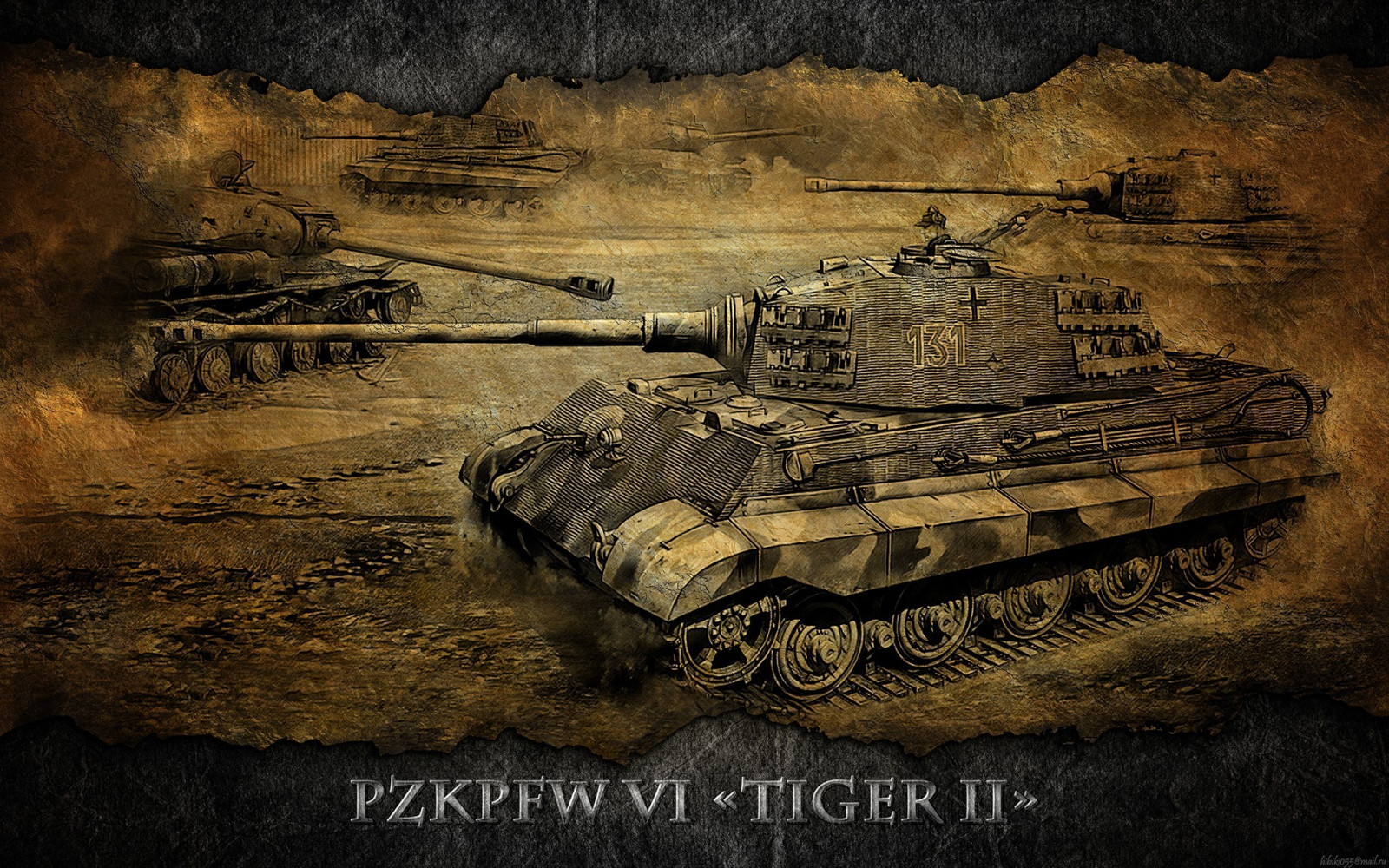 Wallpaper : weapon, tank, Tiger II, screenshot, land vehicle, combat ...