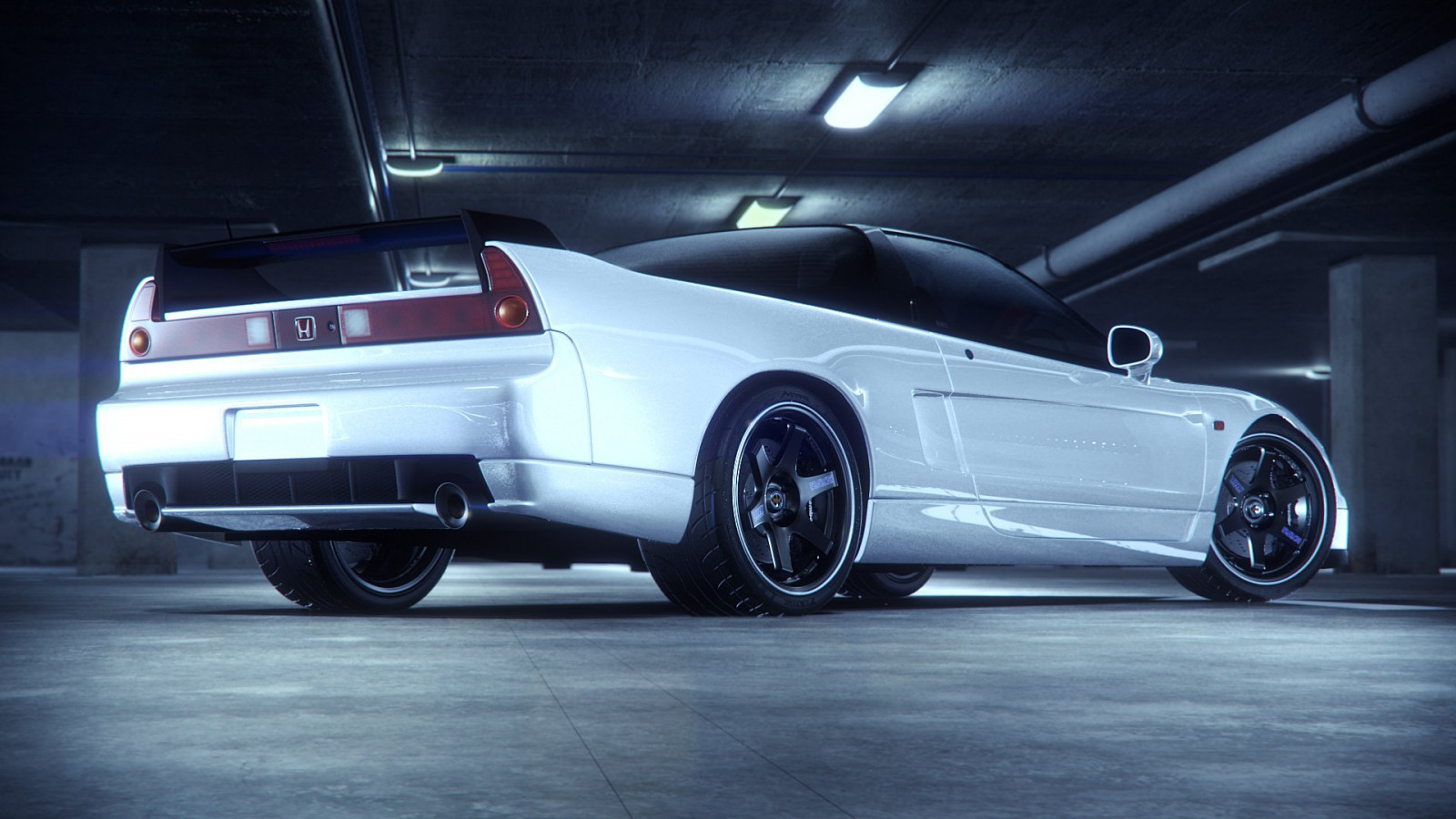 Wallpaper : 1920x1080 px, back, Honda, nsx, white 1920x1080 ...