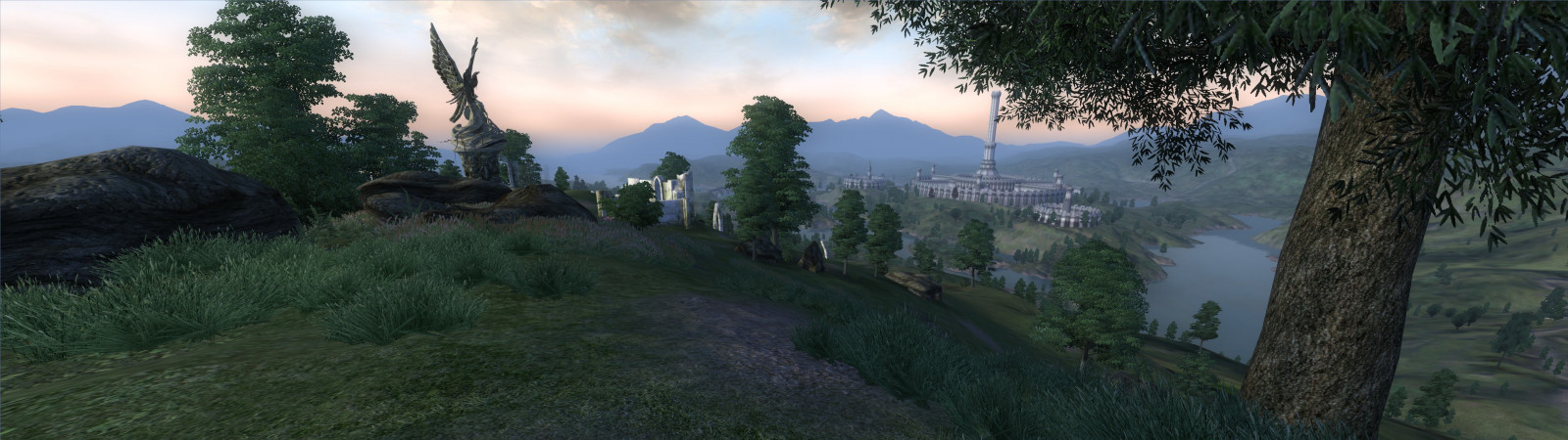 배경 화면 : 엘더 스크롤 IV 망각, TES4 3840x1080 - draconis - 1756629 - 배경 화면 ...