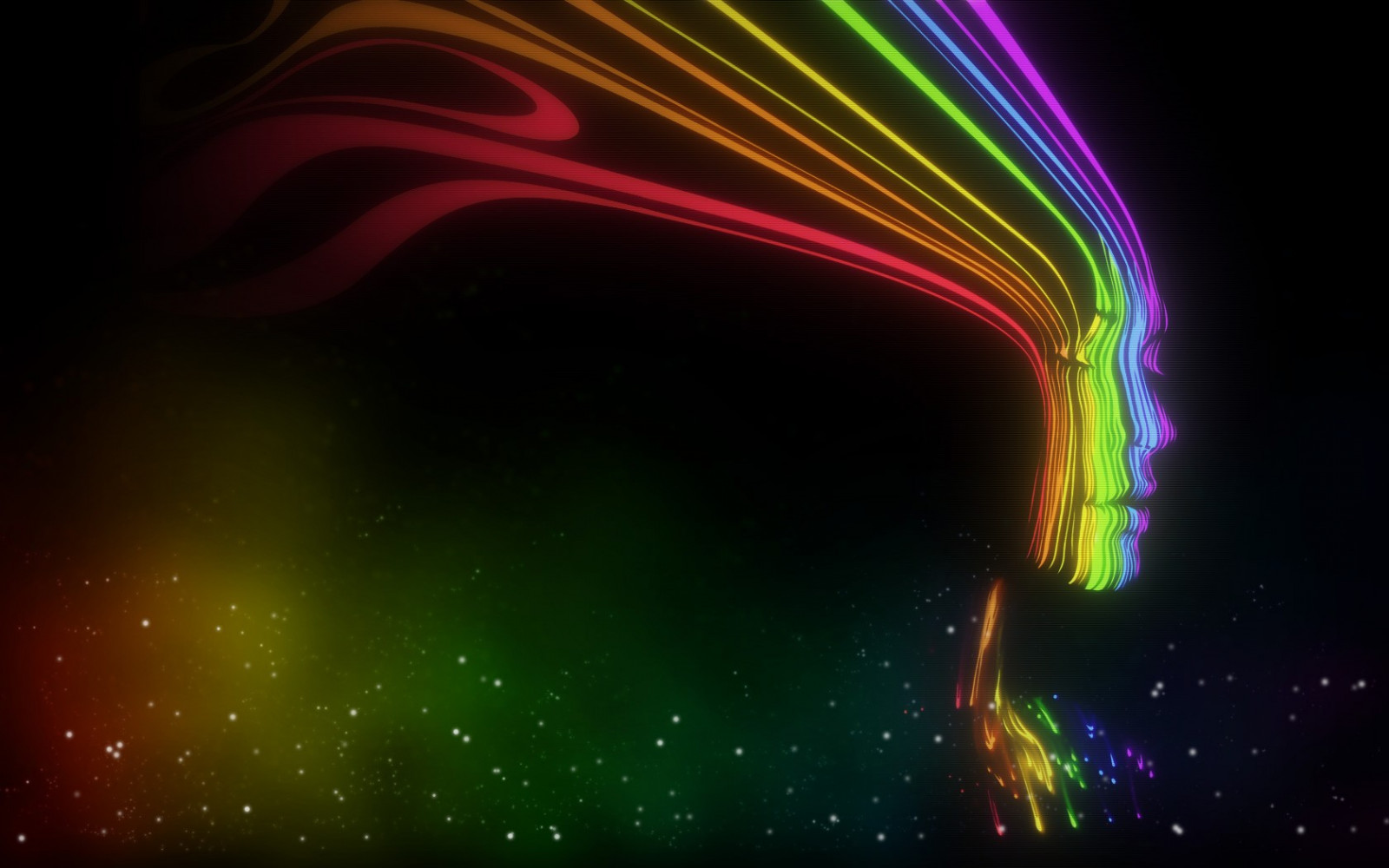 Sfondi : viso, colorato, Aurora, leggero, colore, sfondo del computer ...