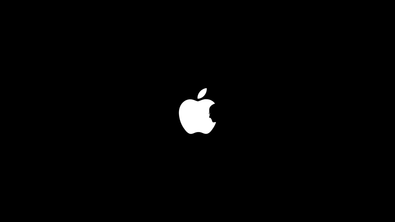Wallpaper : minimalis, logo, perusahaan Apple, kegelapan, 1920x1080 px ...