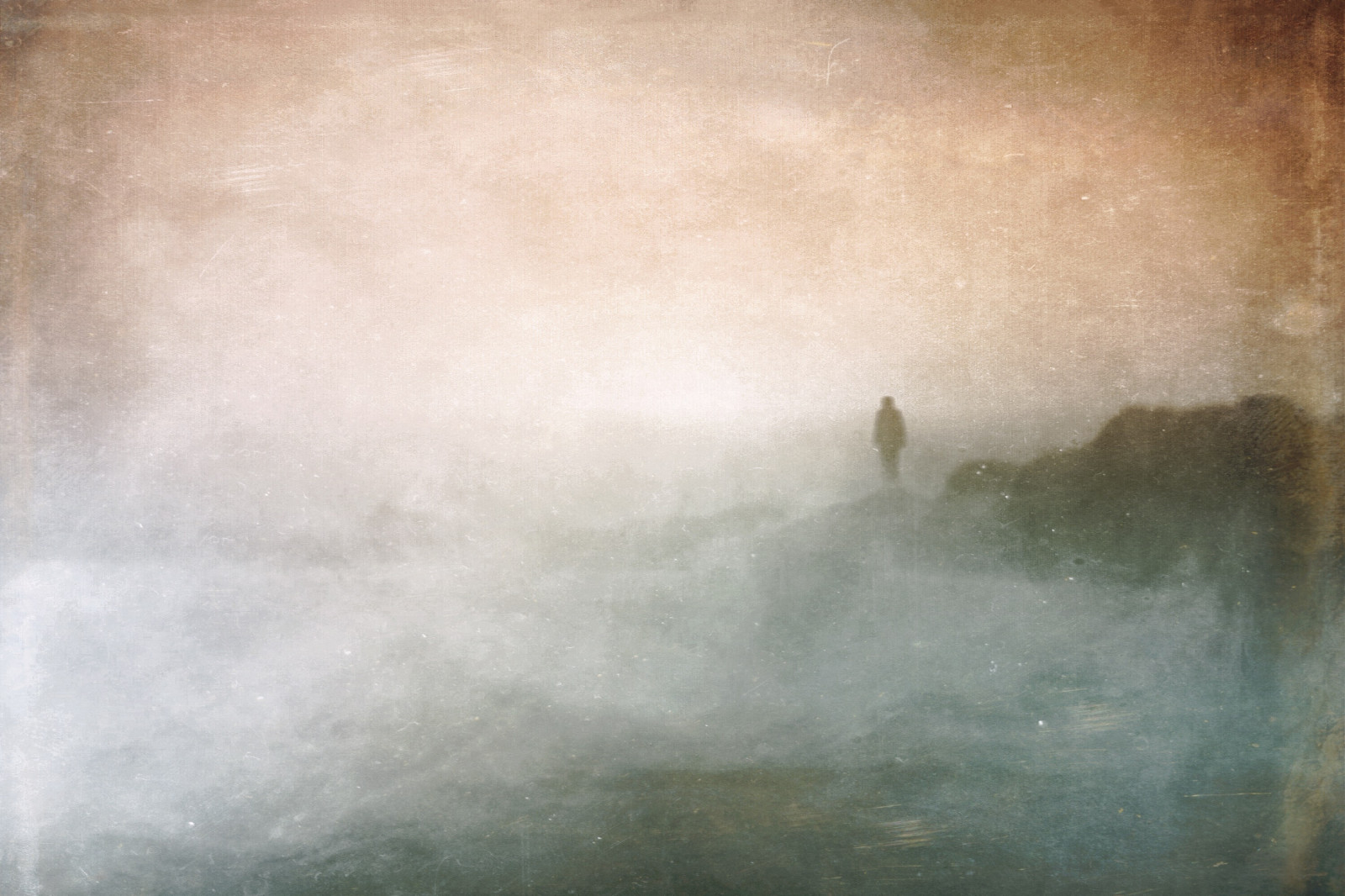 Wallpaper : fog, foggy, mist, Misty, silhouette, blur, blurry 3000x2000 ...