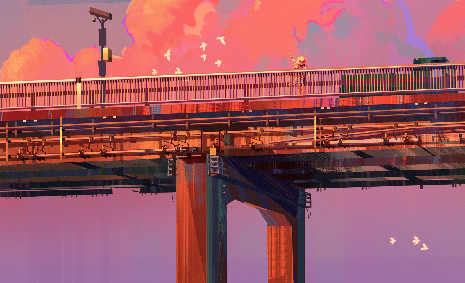 Wallpaper : artwork, digital art, bridge 1920x1171 - HeroineGirls2020 ...