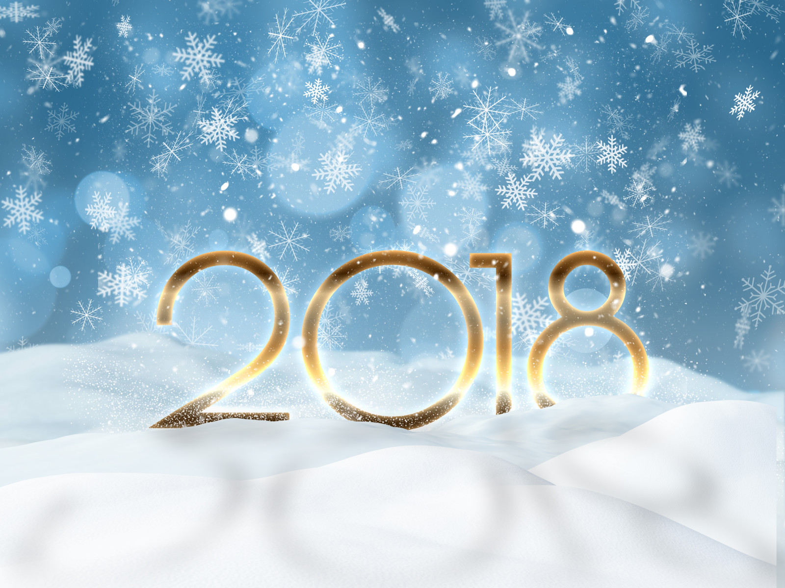 Wallpaper : 2018 Year, happy new year, snowflakes 6000x4500 ...