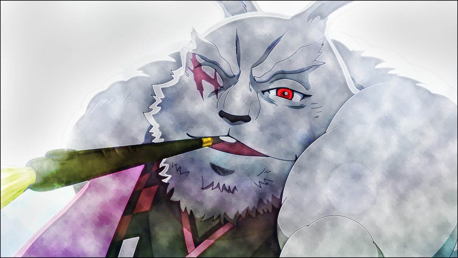 배경 화면 : anime creatures, 흉터 3840x2160 - dasangrypanda - 2301182 - 배경 화면 ...