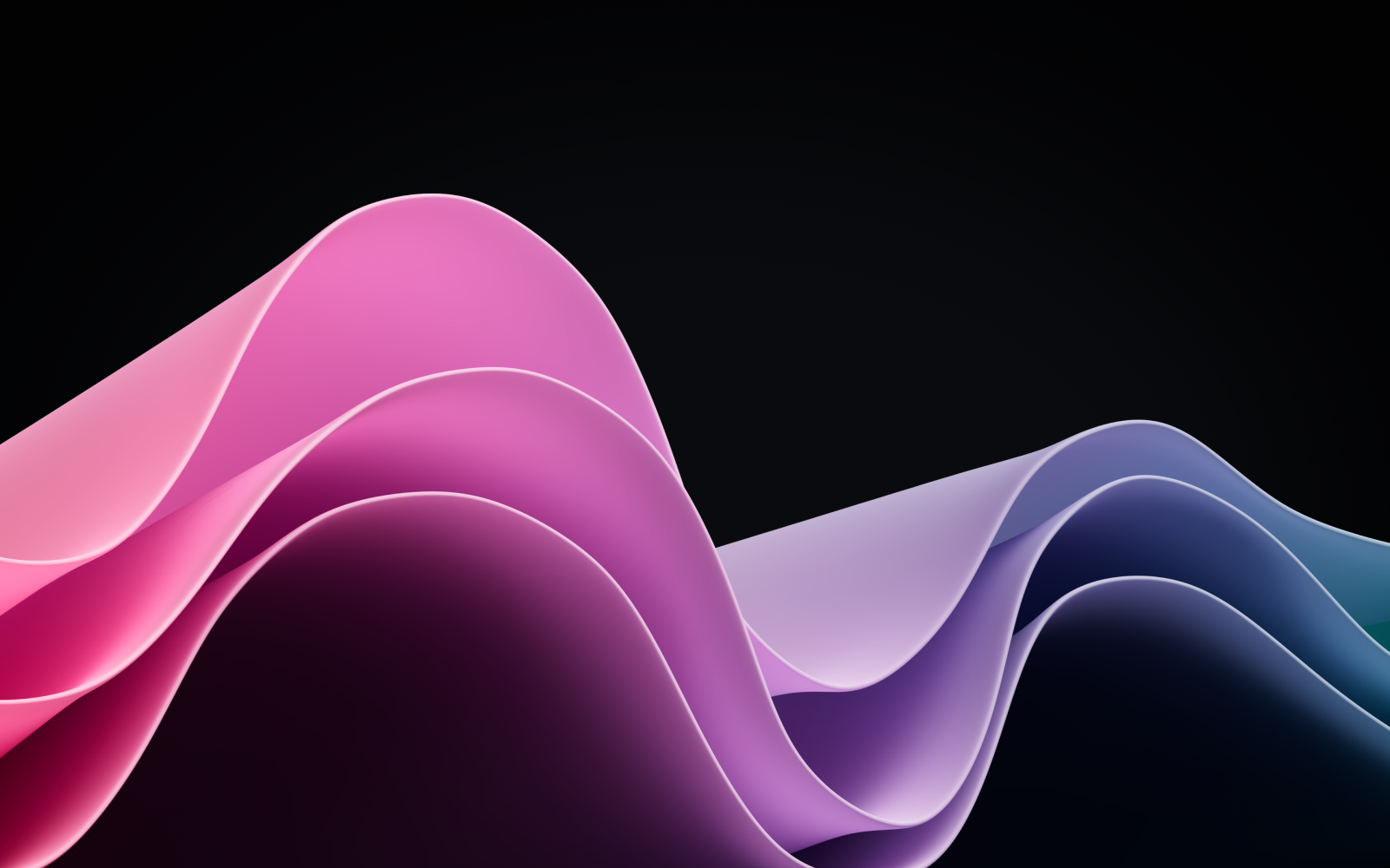 Colorful Reflection Vector Art Waveforms Wallpapers H - vrogue.co