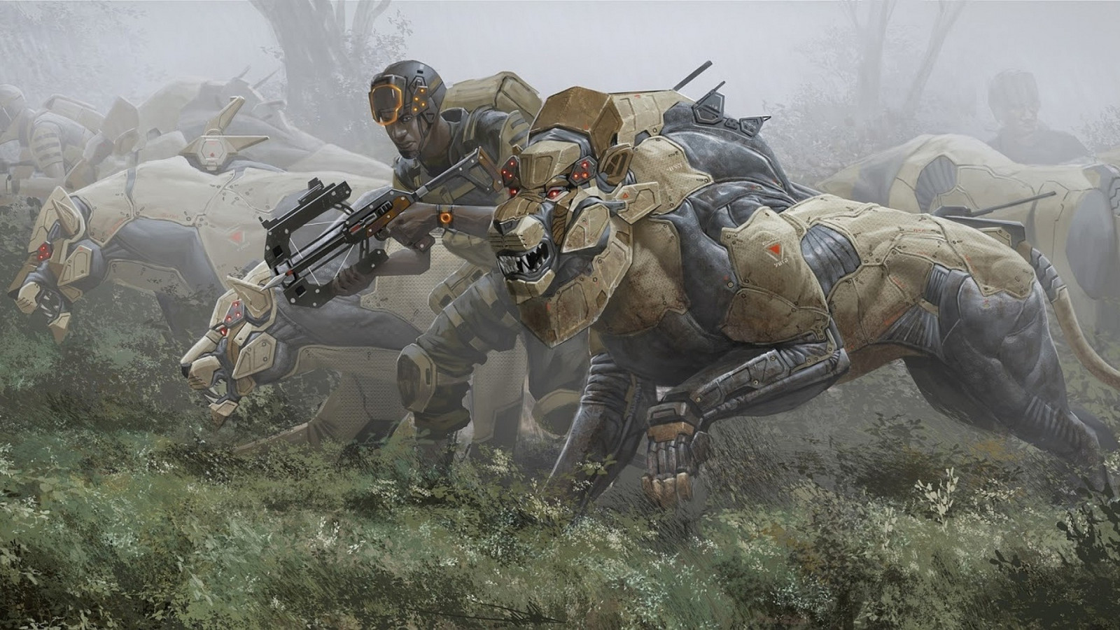 Sfondi : animali, robot, soldato, fantascienza, concept art, Persona ...