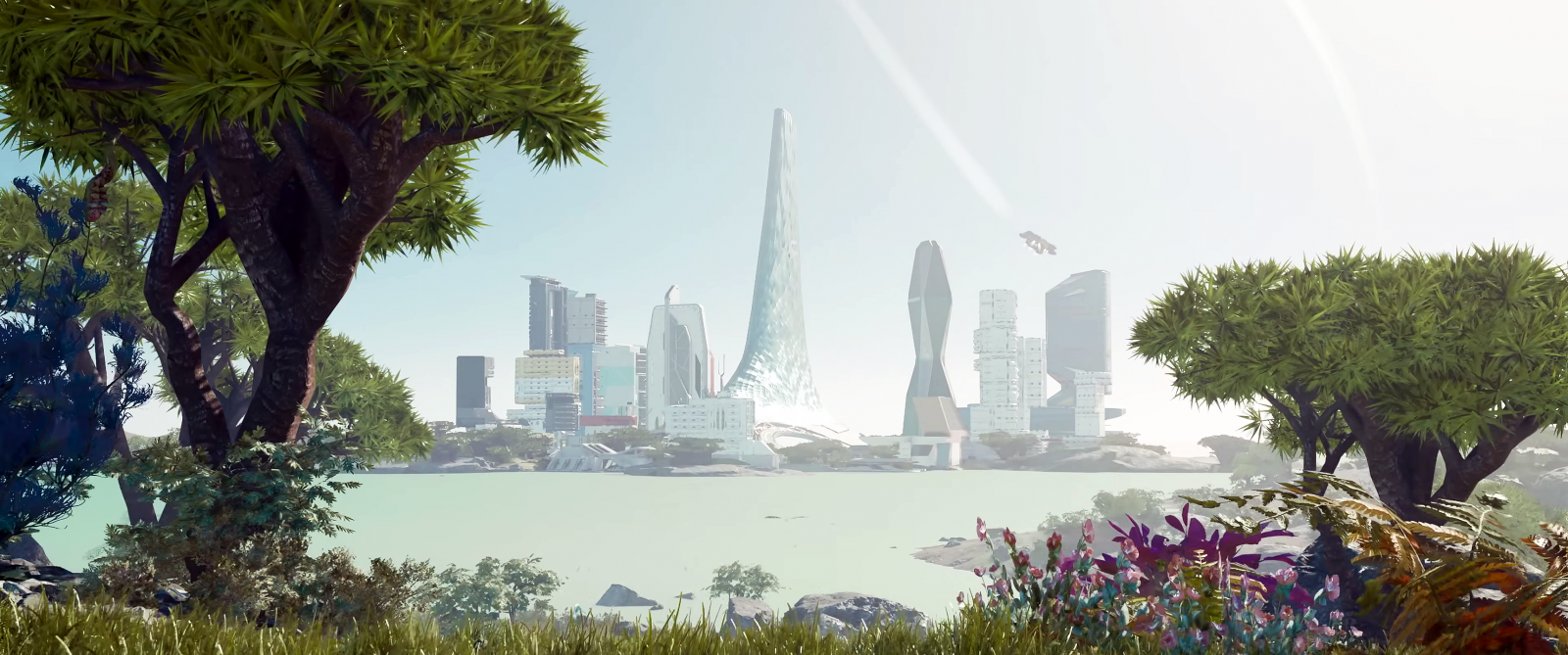 Wallpaper : starfield, Bethesda Softworks, space, video games, city ...