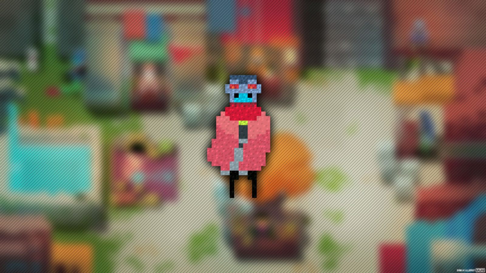 Wallpaper : Hyper Light Drifter, Trixel, pixel art, video games ...