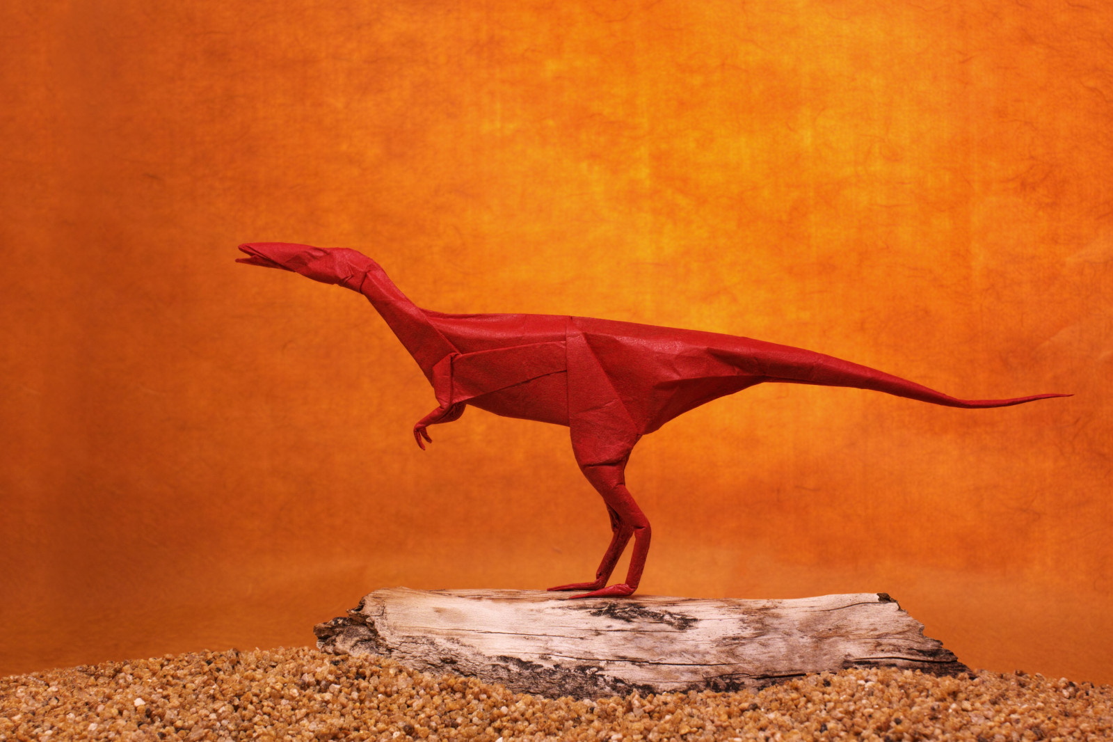 Wallpaper : red, origami, ART, velociraptor, wing, fauna, perching bird ...