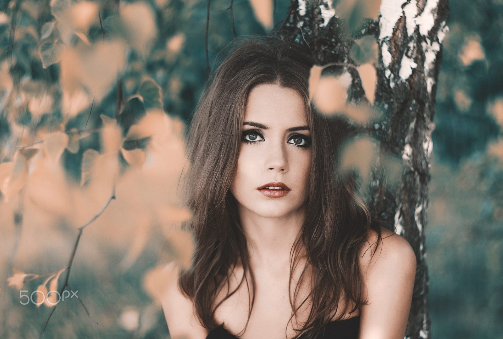 Wallpaper Yuri Egoroff Ksenia Kokoreva Women Brunette Long Hair