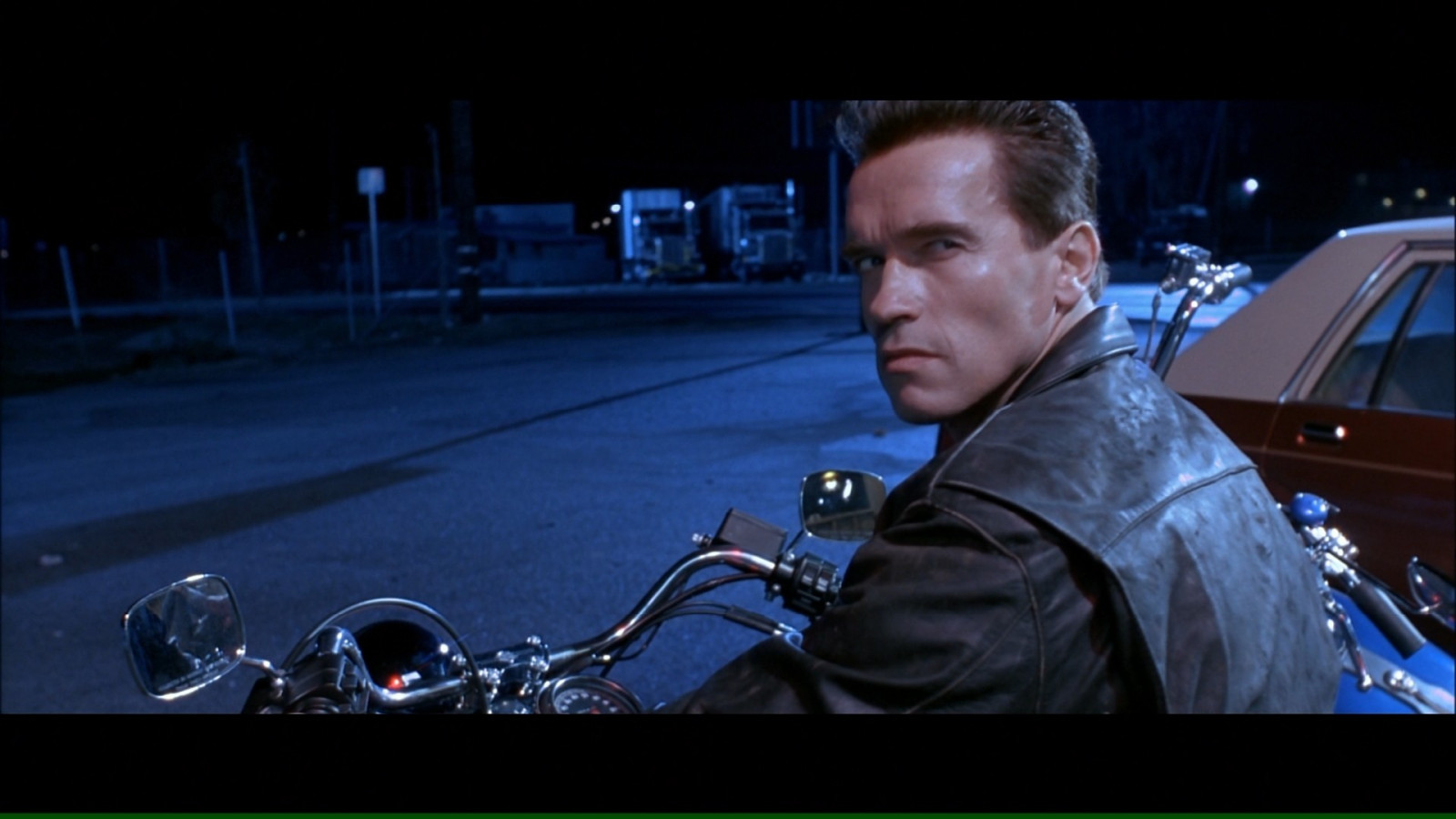 Arnold Schwarzenegger Channels The Terminator On Bike Ride