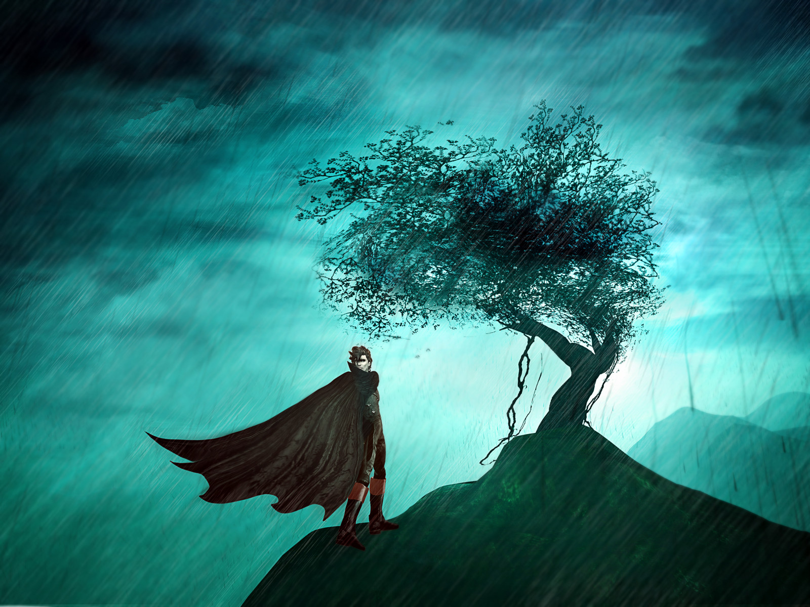 Wallpaper : ART, rain, Avatar, SL, secondlife 3000x2250 - - 1101760 ...