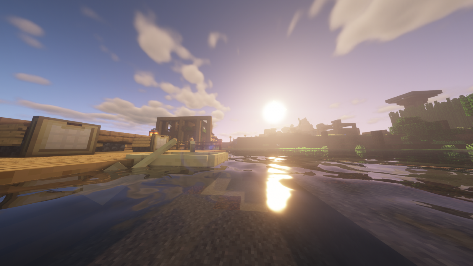 Wallpaper : Minecraft, boat, water, nature 1920x1080 - JohnTeetor ...