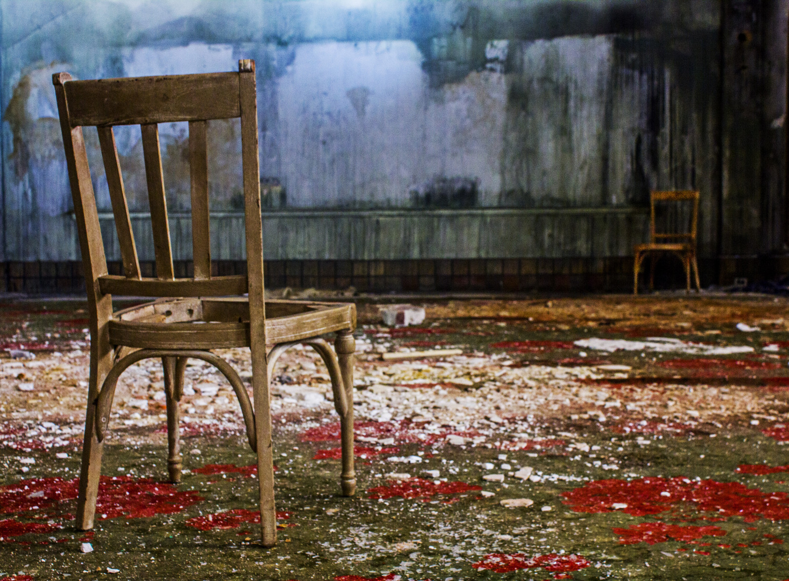 Wallpaper : urban, abandoned, Canon, chair, decay, Seat, gritty, dirty ...